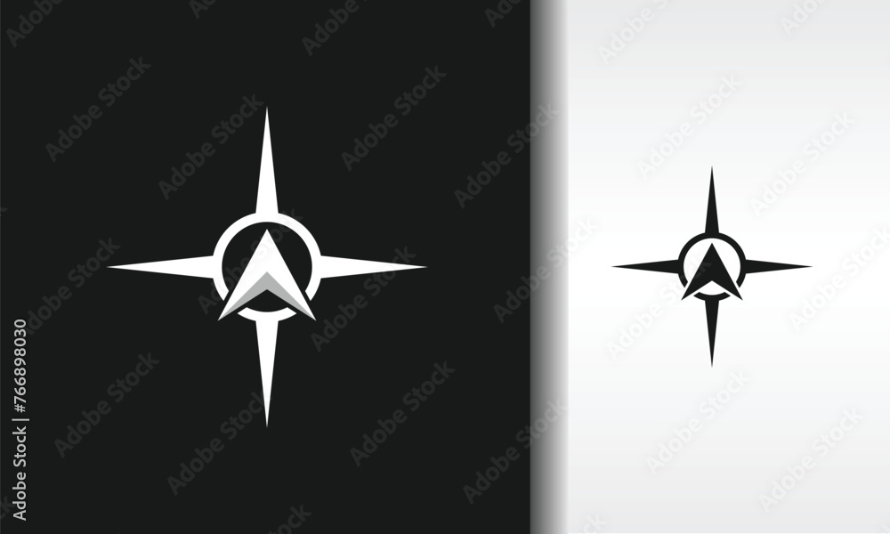 logo compass directions Stock Vector | Adobe Stock