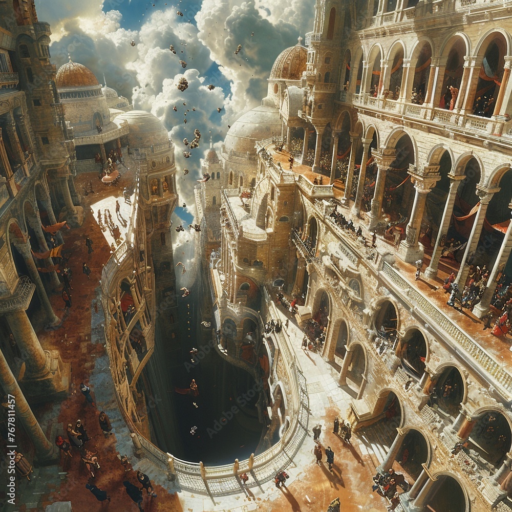 Transform traditional genre scenes into captivating works of art with a ...