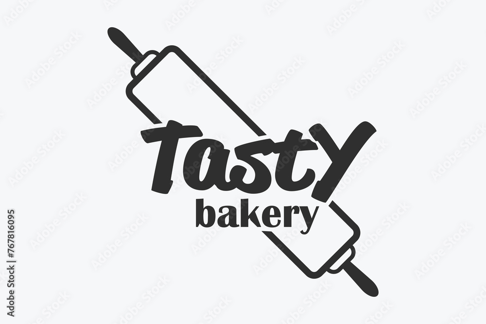 Bakery Typography Vector, Bakery Typography Logo, Style Bakery Logo ...