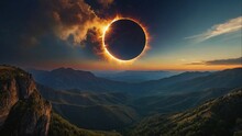 Solar Eclipse Horizon Free Stock Photo - Public Domain Pictures