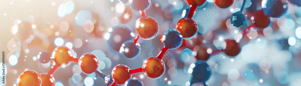 Biochemistry study with a focus on drug formulation, detailed molecular ...