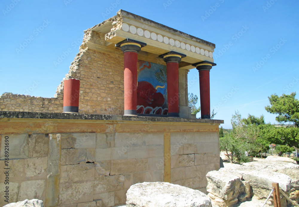 Reconstructed Ancient Customs House at the North Entrance of the Palace ...