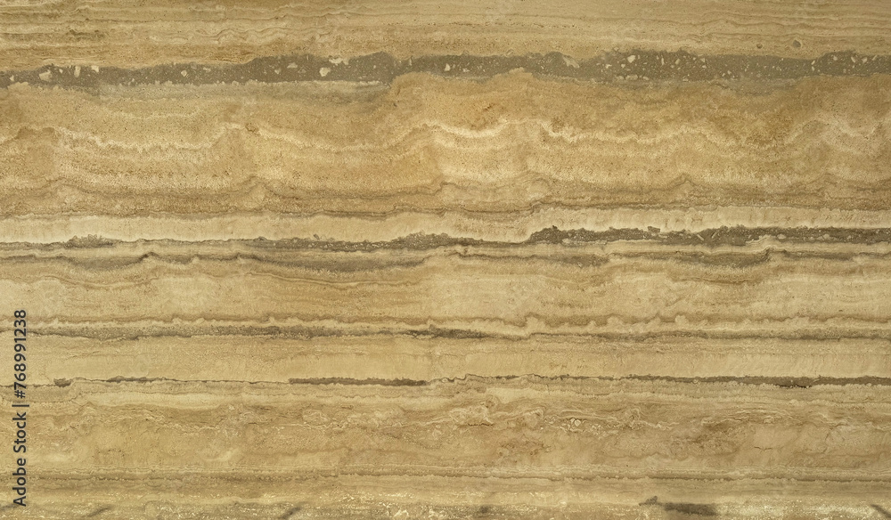Beige yellow natural travertine slab seamless texture, suitable for ...