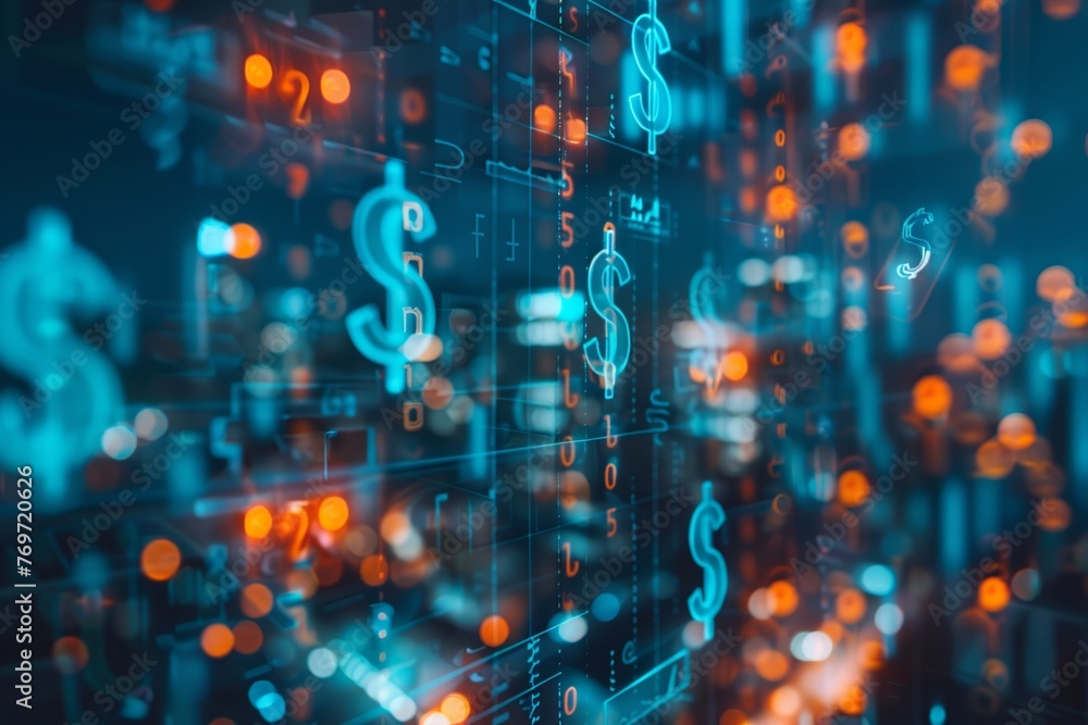 Embark on a visual journey depicting the evolution of financial ...