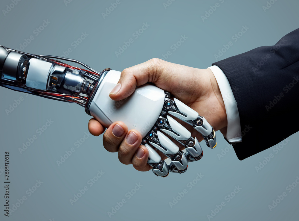 Cooperation between artificial intelligence robots and people ...