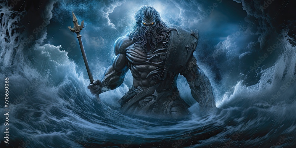 In ancient Greek mythology, Poseidon reigns as the supreme deity of the ...