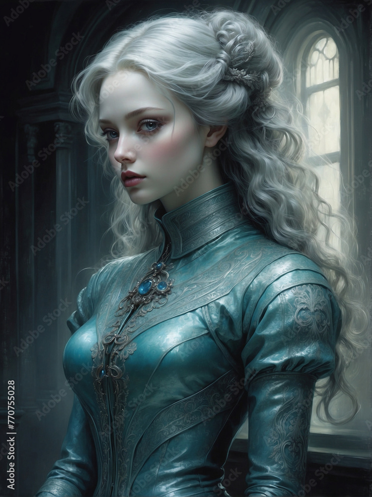 Enigmatic Fantasies Portraits of Powerful Female Characters. From Elven ...