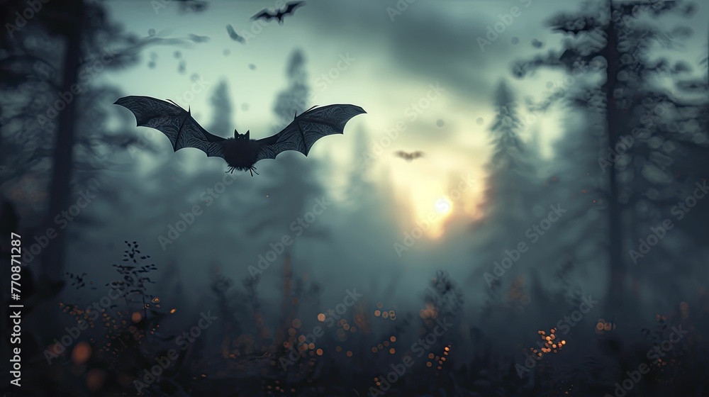 Bats as night time pollinators, representing unseen but crucial work in ...