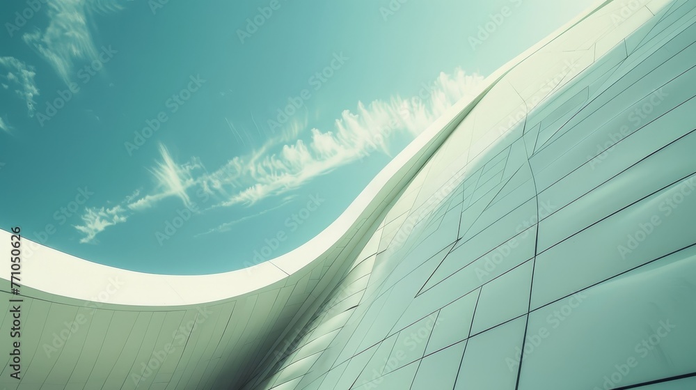 Abstract Architecture Cinematic shots of architectural elements with ...