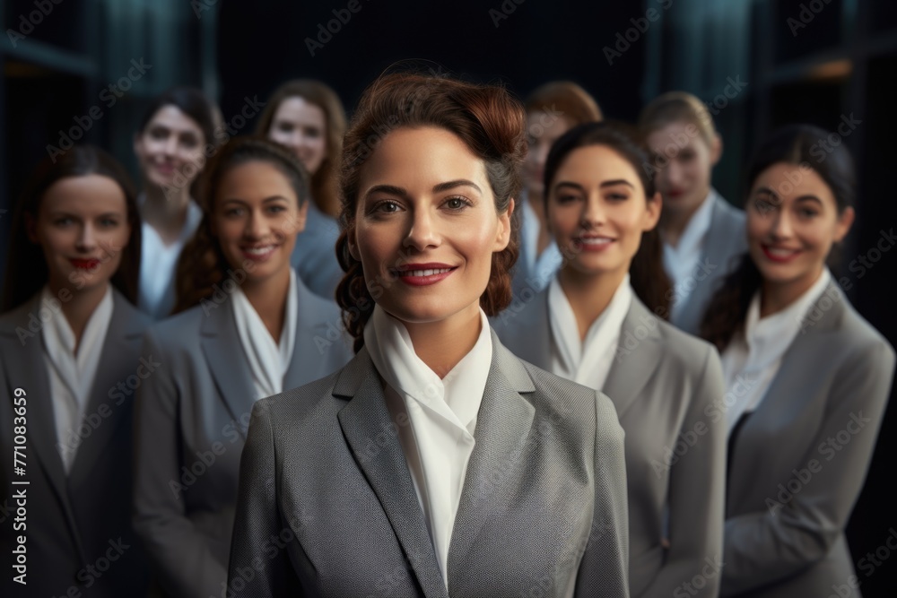 Confident woman. Celebrating women's history month: a tribute to ...