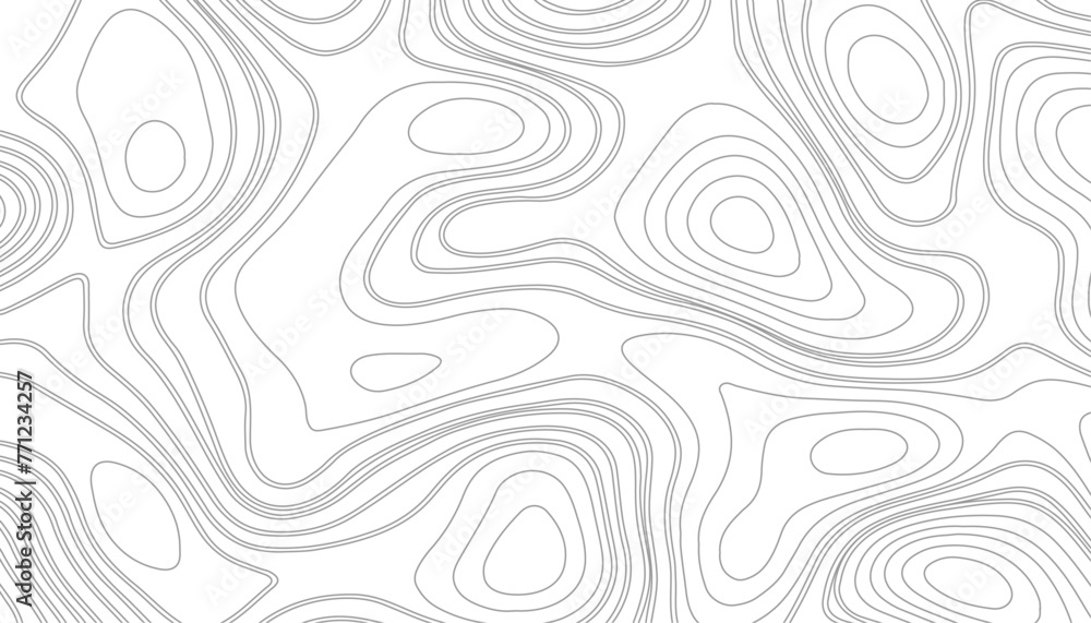 Contour map background Vector geography scheme and terrain Light ...