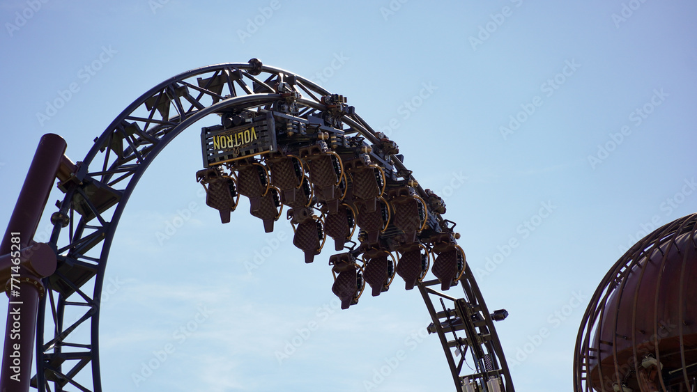 Rust, Germany-March 28.2024: Train of "Voltron Nevera", the world's ...