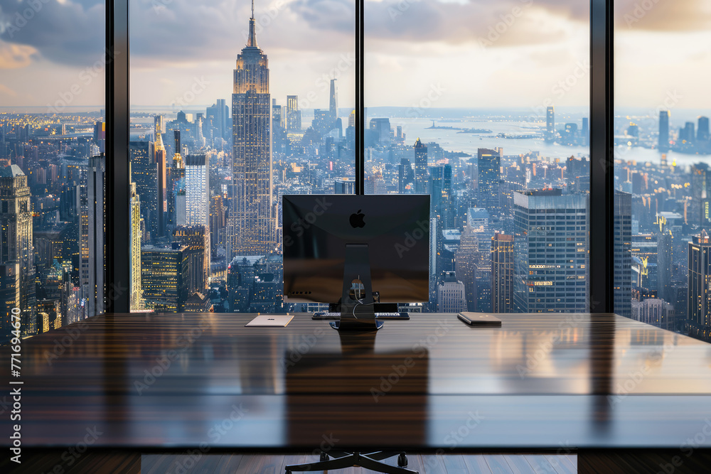 photorealistic background for a lavish corprate streaming studio Stock ...