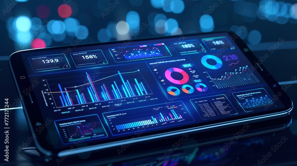 Dynamic Sales and Business KPI Metrics Dashboard: Strategic Planning ...