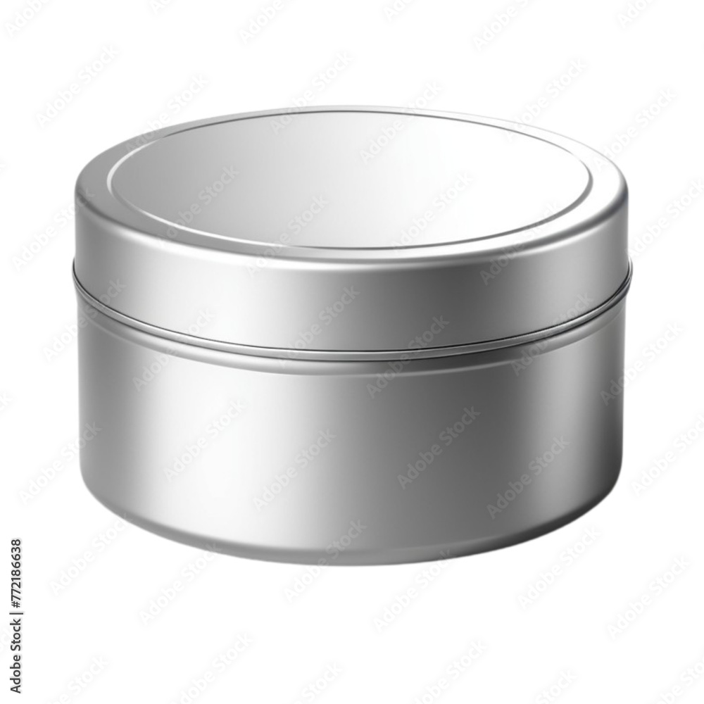 realistic empty tin can and without sardine tin font view on Isolated ...
