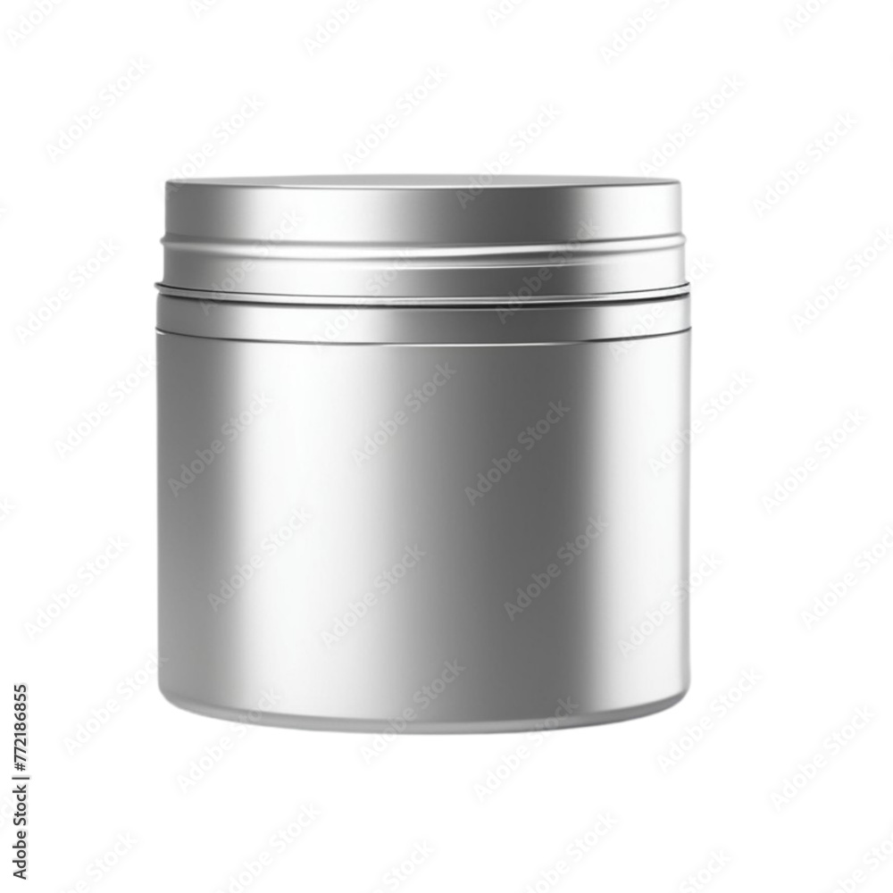 realistic empty tin can and without sardine tin font view on Isolated ...