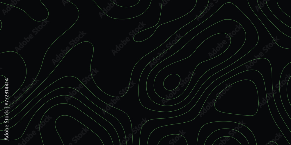 Topography wave pattern. Abstract curve wave background. Topographic ...