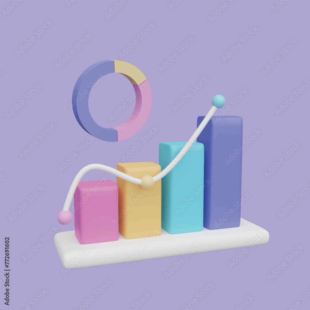 Charts, diagrams, schemes, graphs concept for business presentation ...