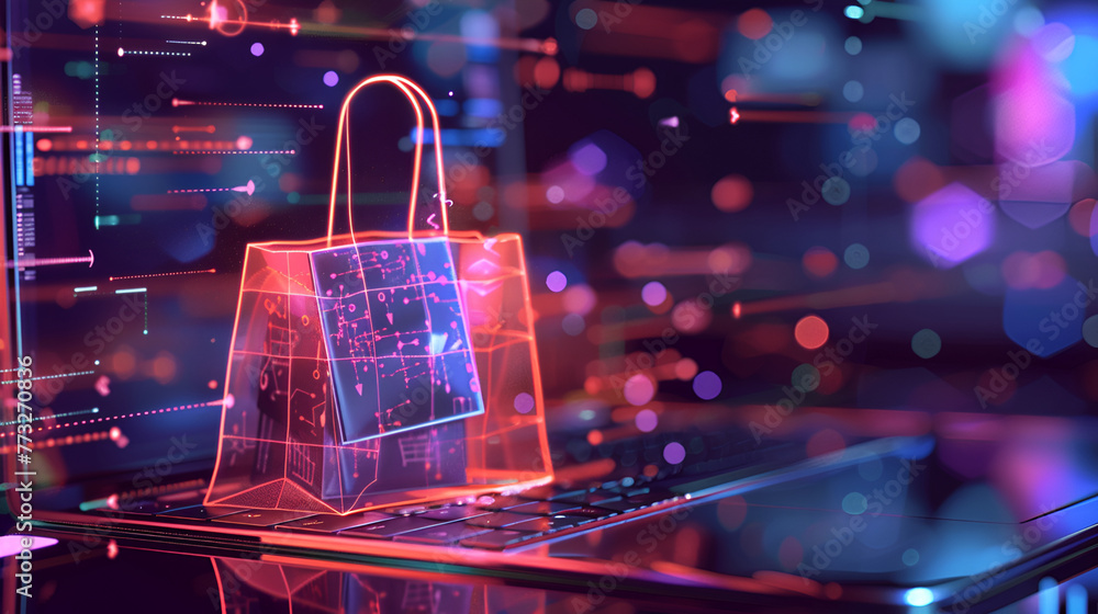 Composite of multiple words, programming language and padlock over network server room. Circuit ...