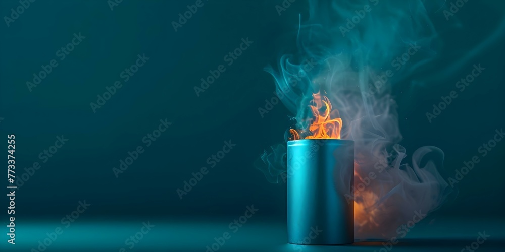 Visual guide on lithiumion battery fire prevention and safety hazards ...