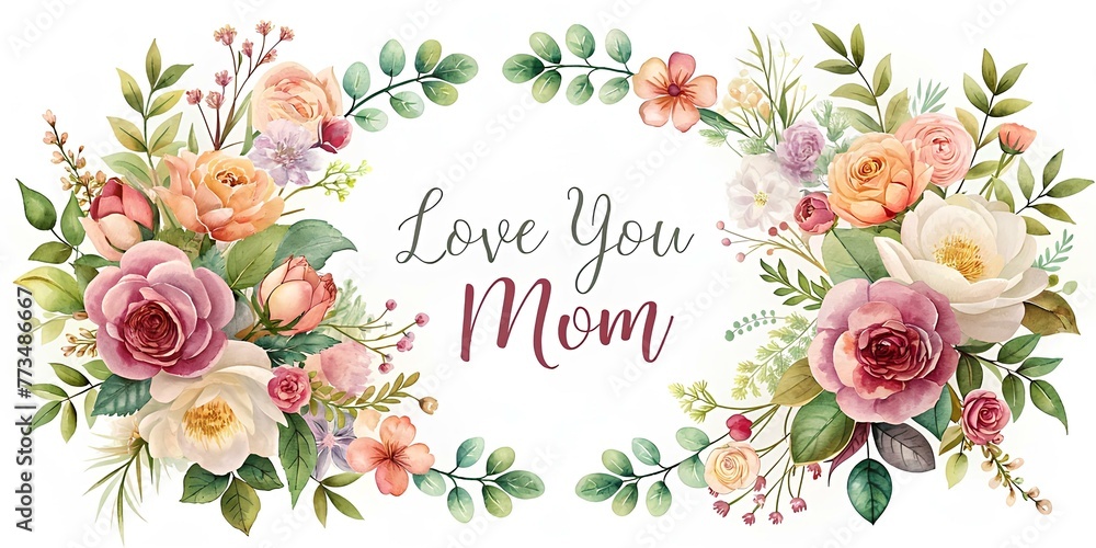 Heartfelt Mother's Day Tribute: Beautiful Floral Frame Border Design to ...