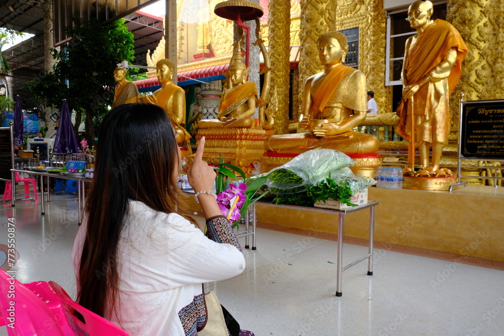 statue of buddha, LUANGPULIU, LuangPU LIU,wat rai tang tong,hai temple ...