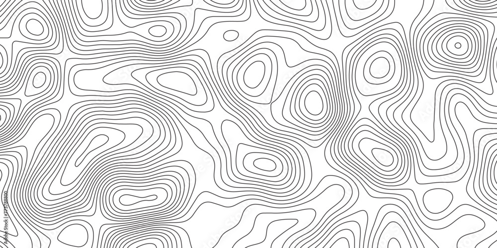 Black and white abstract background vector, Abstract topographic ...