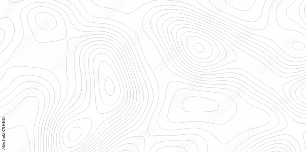 Lines map seamless topographic contour lines vector pattern. Geographic ...