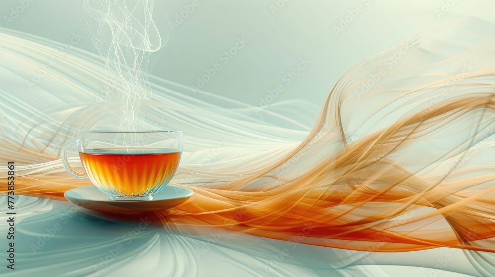 Tea inspired by music genres, animated 3D visualizations of tea ...
