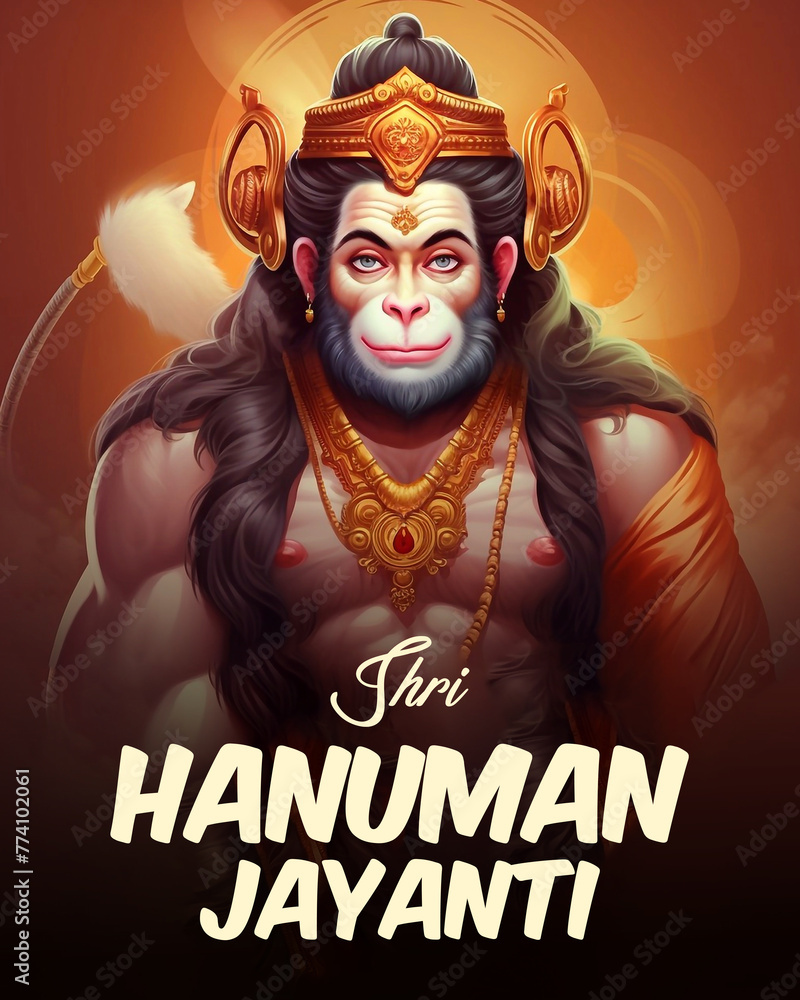 Jay Shri Ram,Happy Hanuman Jayanti, celebrates the birth of Lord Sri ...