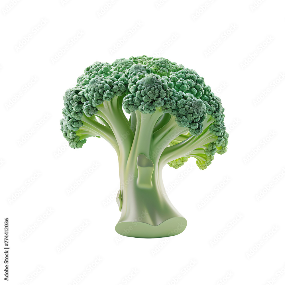 3d broccoli icon render isolated on transparent background. suitable for ui ux design. Broccoli ...
