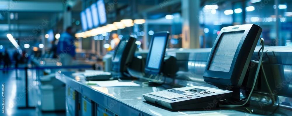 Automated customs clearance, borders breezed, paperwork pared Stock ...