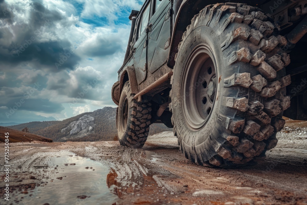 Powerful Off-Road Truck Tires for Extreme Terrain | Heavy Duty Vehicle ...