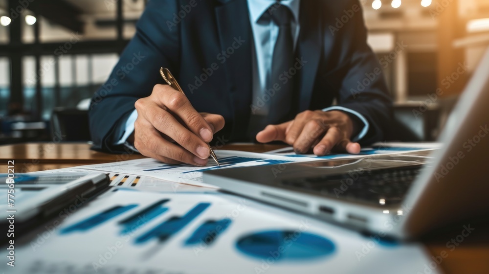 Risk officers and compliance professionals identifying, assessing, and ...