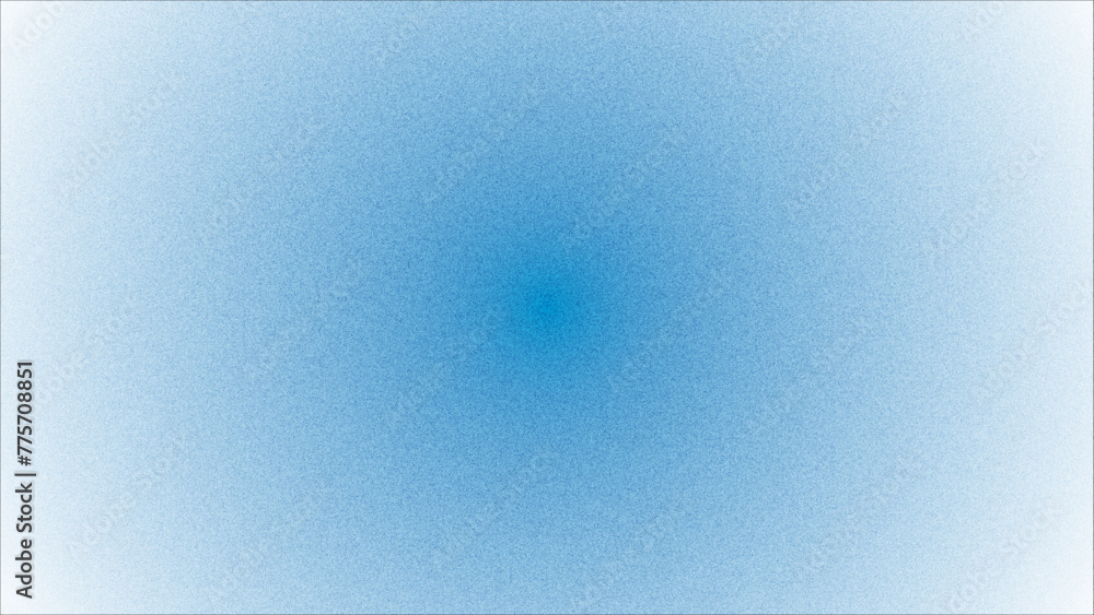 blue grainy gradient color background, illustration of blue radial ...
