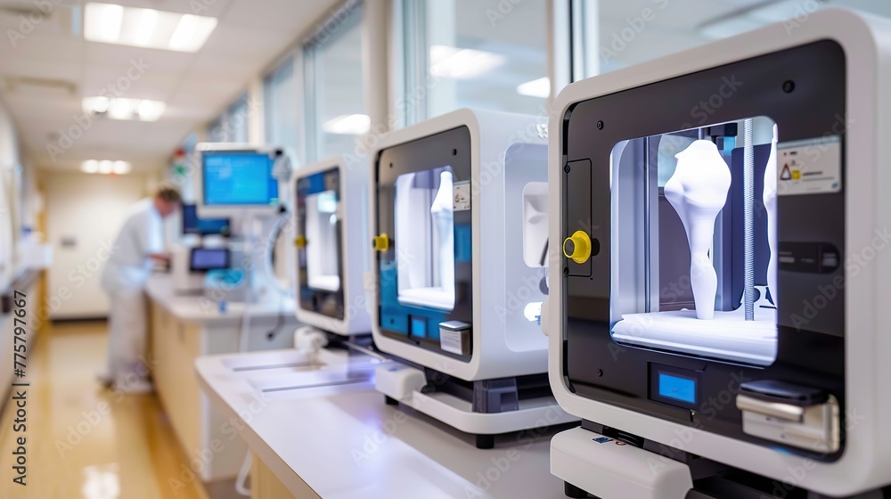 3D printing stations in hospitals for on-the-spot production of custom ...