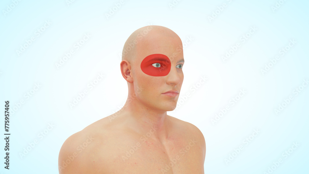 Types of Headache (Cluster) 3d illustration Stock Illustration | Adobe ...