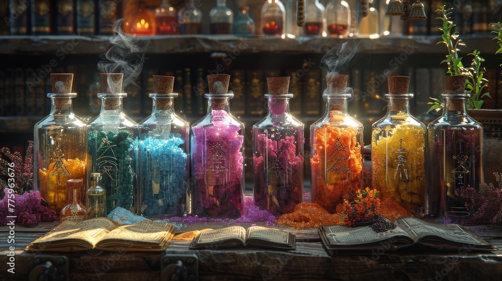 Medieval Alchemist: Capture the mystique of an alchemist's laboratory ...