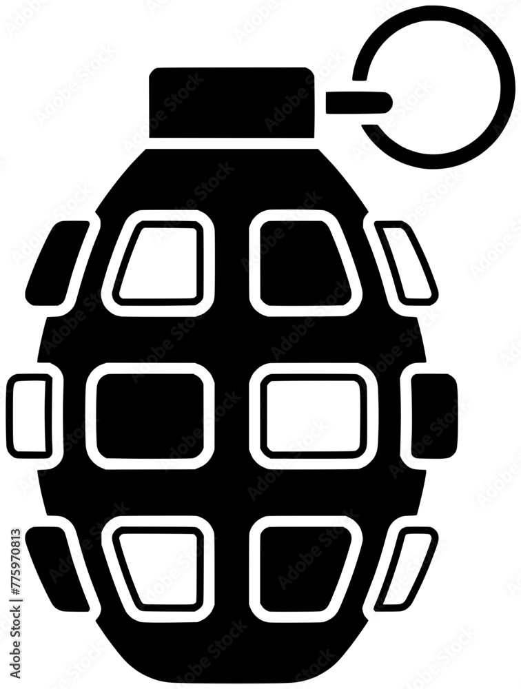 attack illustration army silhouette bomb logo world icon confrontation ...