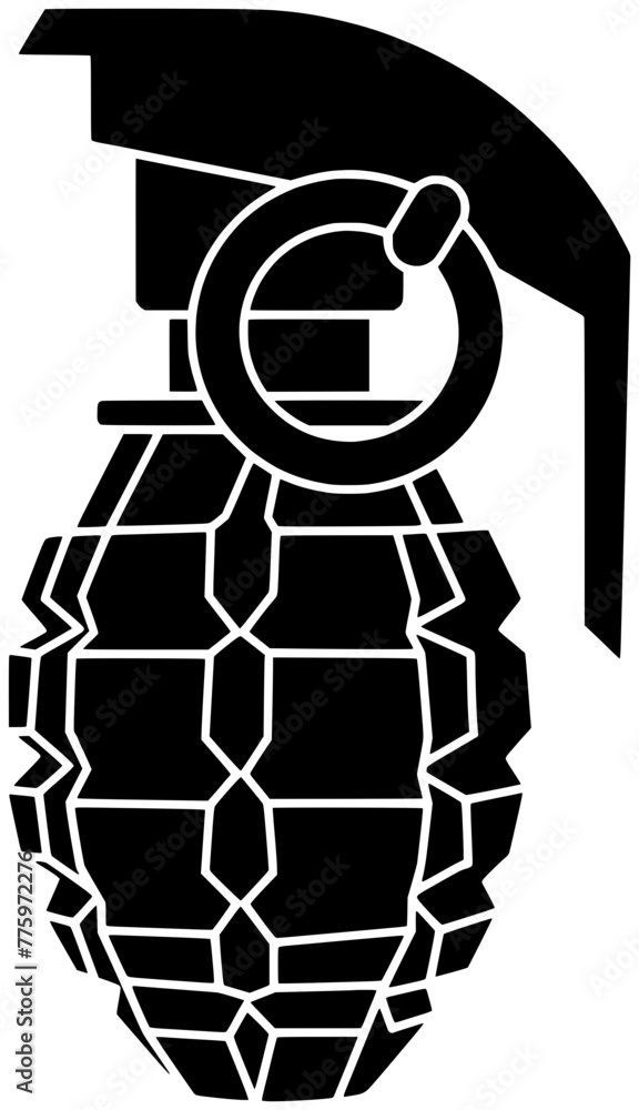 attack illustration army silhouette bomb logo world icon confrontation ...