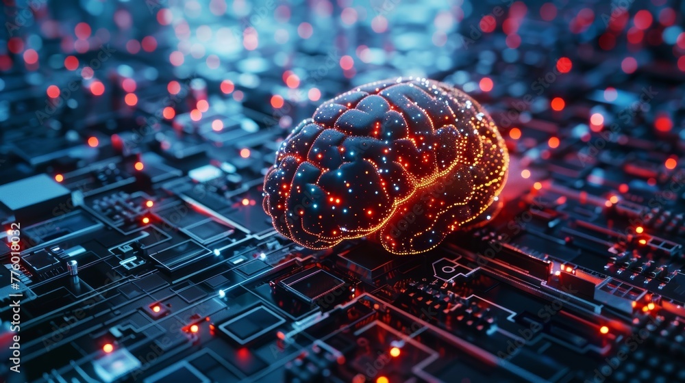 The integration of neural networks and electronic cyberbrains within a ...
