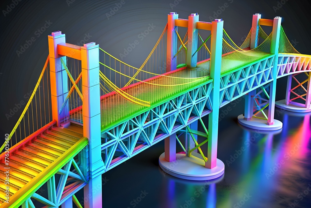 Structural Analysis of Suspension Bridge Cables 3D Model: A ...