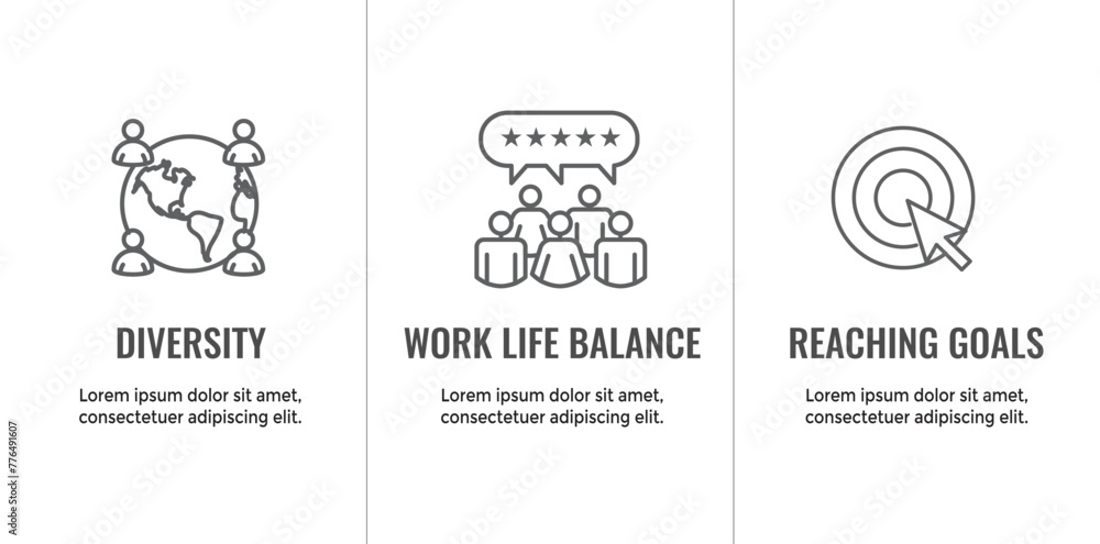 Core Values icon set & web header banner showing icons of core values ... Core Values icon set & web header banner showing icons of core values ...
