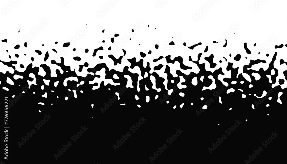 Abstract grunge dissolve style overlay with a transparent background ...