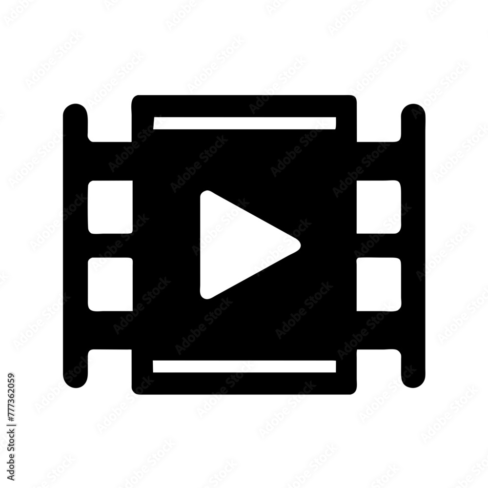 Film Strip sign symbol element vector graphic icon clipart illustration ...
