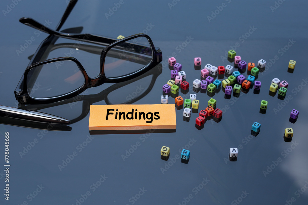 Business and Audit concept. Examination, evaluation, and findings of ...