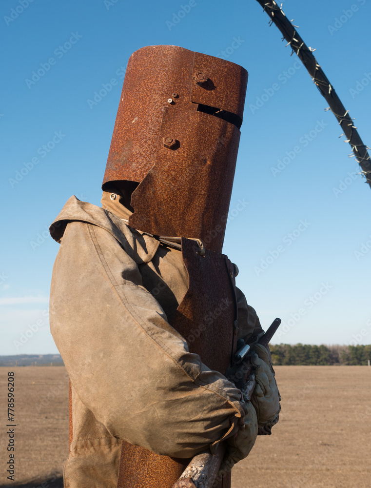 Kangaroo Island, Australia – March 30, 2024: Life size artwork ...