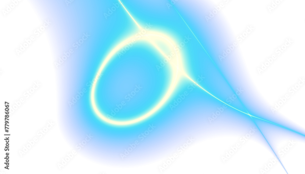 Energy lines with transparent gradient background. Elegant rainbow ...