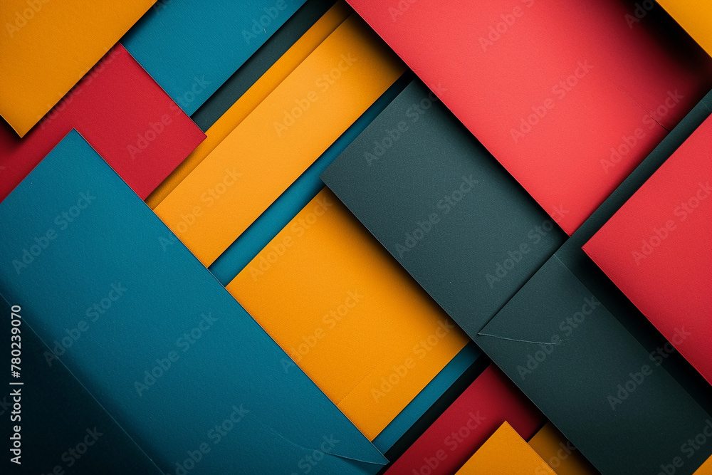 Incorporate geometric shapes into the background design. How can we ...