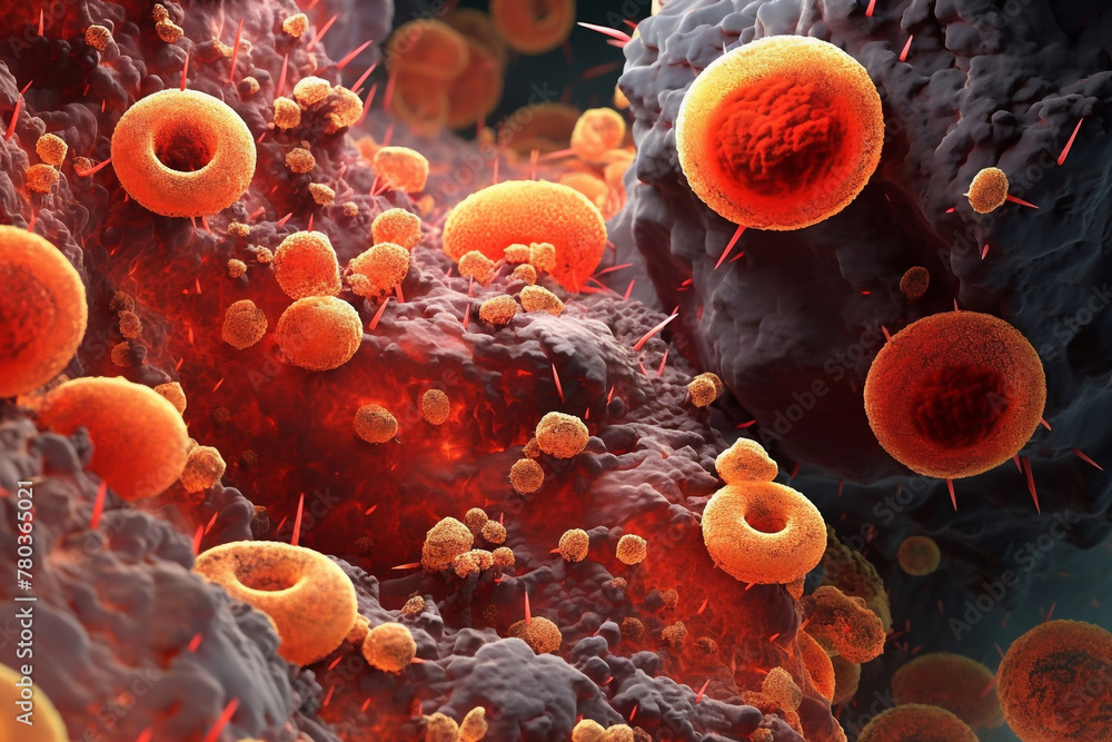 Leukocytes under the microscope. The norm of leukocytes in the blood ...